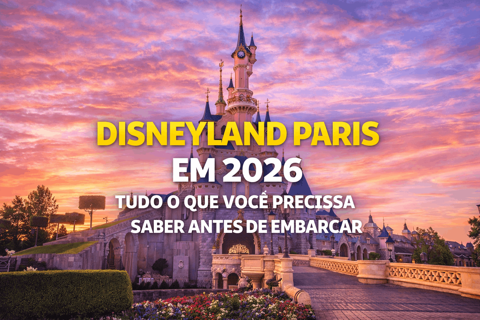Disneyland Paris 2026: tudo que você precisa saber antes de ir